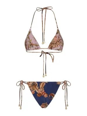 Zimmermann Aster Spliced Tri Bikini