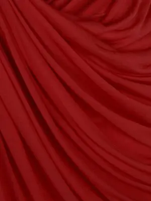 Christopher Esber Ripple Drape Gown - Red