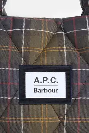 Barbour X A.p.c. Borsa Quilted Crossbody