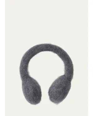 LISA YANG The Brushed Cashmere Earmuffs - Graphite