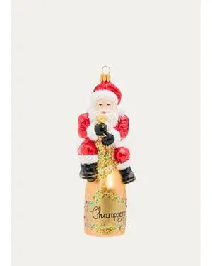 IMPULS Santa & Champagne Ornat - Red Multi