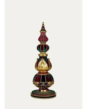KATHERINE'S COLLECTION Timeless Tidings Finial - Multi