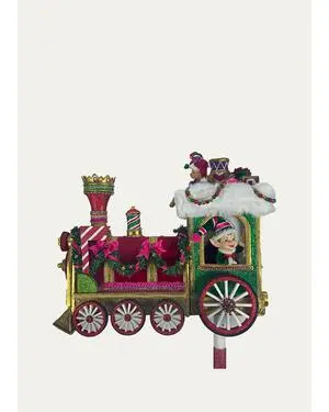 KATHERINE'S COLLECTION Merry & Magnificent Christmas The Merry Mailbox Express - Multi