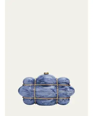 Cult Gaia Bolla Acrylic Clutch - Tide Multi