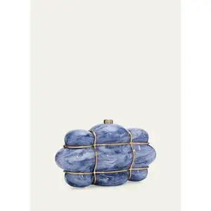Cult Gaia Bolla Acrylic Clutch - Tide Multi