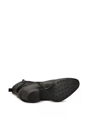 TOD'S T Timeless Buckle Ankle Boots