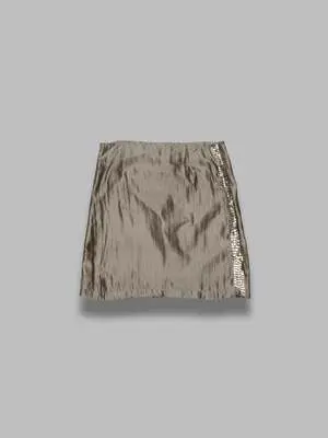 Gimaguas Stylish Midi Skirt - Grey
