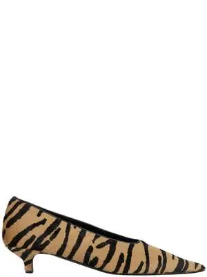 TOTEME Animal Print Kitten Heel Pumps