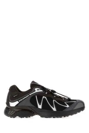 SALOMON Two-tone Waterproof Gore-tex Sneaker With Rubber Sole - Multicoloured