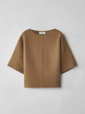 LISA YANG Doublé Round Neck Top