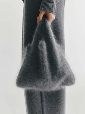 LISA YANG Oma Brushed Bag - Graphite Brushed