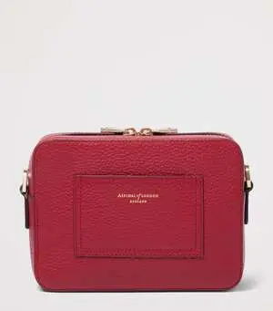 ASPINAL OF LONDON Leather Camera Cross-body Bag