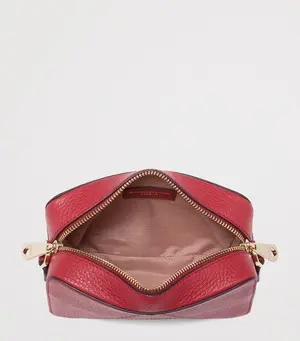 ASPINAL OF LONDON Leather Camera Cross-body Bag