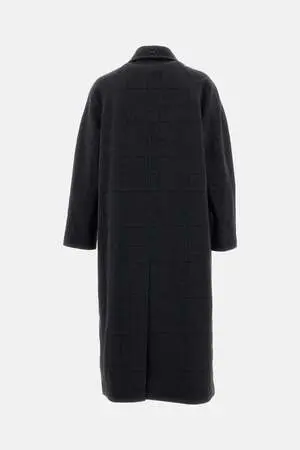 Our Legacy Cappotto Carcoat Collapse In Lana A Quadri