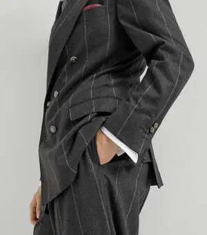 Brunello Cucinelli Wool-silk-cashmere 2-piece Suit
