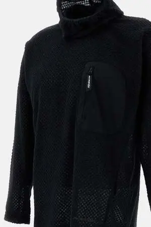 AND WANDER Felpa Con Cappuccio 019 Air Fleece 2