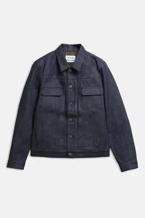Barbour X A.p.c. Trucker Denim Casual Outerwear