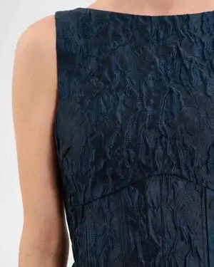Rebecca Vallance Cascades Jacquard Gown - Teal