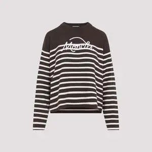 Moncler Striped Logo Knit Sweater - Multicolor