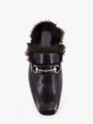 Gucci Leather Slipper With Horsebit