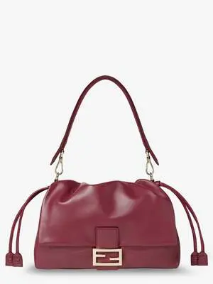Fendi Large Soft Leather Baguette Bag - Multicolor