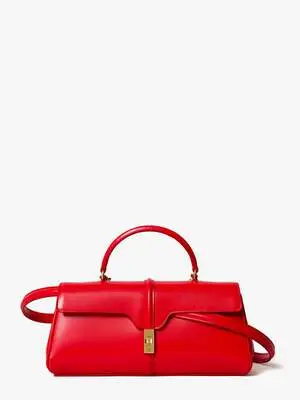 Celine 16 East-west Handbag In Satin Calfskin - Multicolor