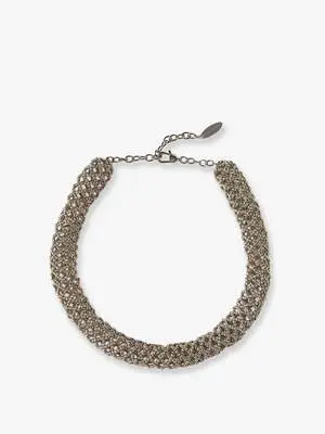 Brunello Cucinelli 925 Sterling Silver Necklace - Multicolor