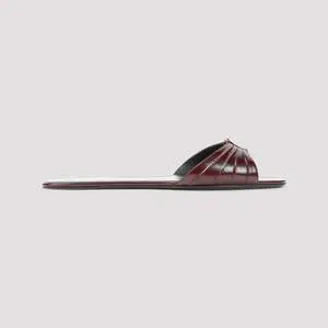 Saint Laurent Babylone Sandals - Red