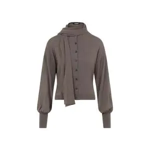 Jacquemus Jaquemus Losange Cardigan - Brown