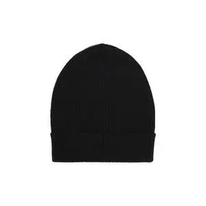 Rick Owens Ribbed Beanie - Black