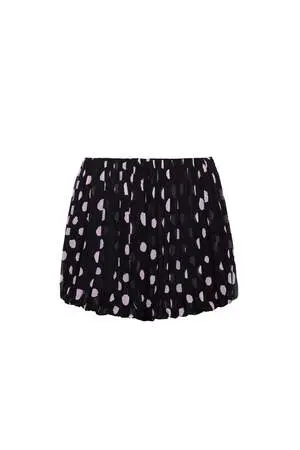 Cara Cara Bloom Shorts - Dot Black