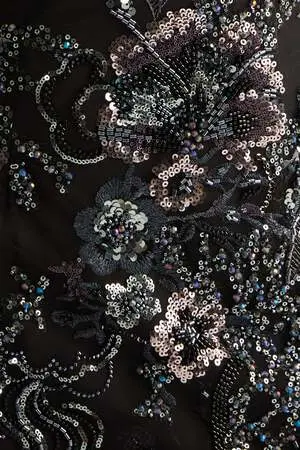 SAU LEE Seraphine Embellished Dress