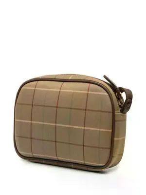 Burberry 20th Century Vintage Check Canvas Crossbody Bag