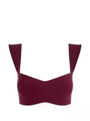 AMADA WEAR Jaqueline Balconette Bra - Red