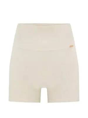 AMADA WEAR Belle High-waisted Shorts - Neutrals