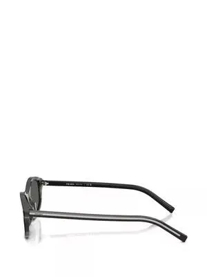 Prada Sunglasses With The Iconic Metal Plaque