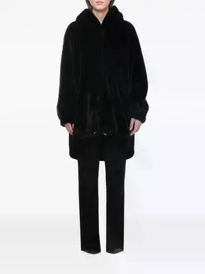BULLY Faux-fur Hooded Coat