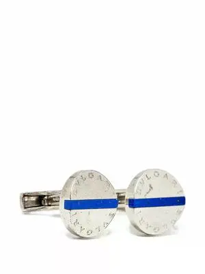 BVLGARI Lapis Lazuli Cufflinks - Silver