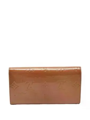LOUIS VUITTON 2012 Sarah Monogram Vernis Wallet - Brown