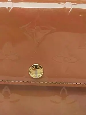 LOUIS VUITTON 2012 Sarah Monogram Vernis Wallet - Brown