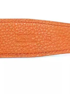 Hermès 2008 Reversible Leather Belt Strap
