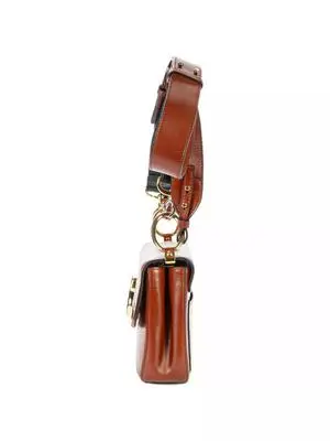 Chloé C Bag Leather Shoulder Bag - Brown