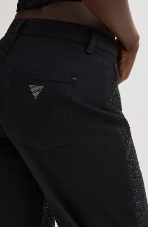 Guess High Waist Wide Leg Jeans