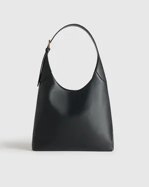 Quince Demi Large Shoulder Bag - Black
