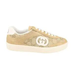 Gucci Wmns G75 Low 'beige Dark Brow - Cream
