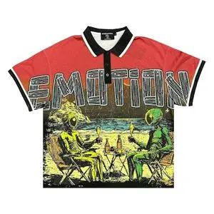 Mixed Emotion Paradise Shirt - Red