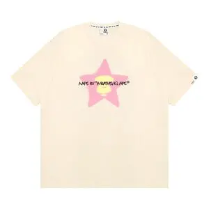 AAPE BY *A BATHING APE Unvs Graphic Tee 'ivory/white