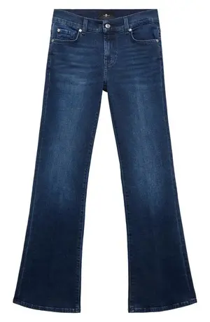 7 For All Mankind Tailorless Mid Rise Bootcut Jeans
