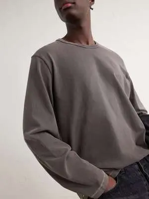 CORRIDOR Garment-dyed Cotton-jersey T-shirt