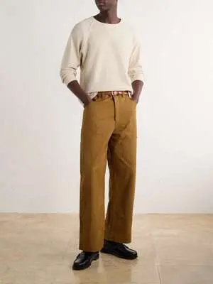 CORRIDOR Thermal Waffle-knit Cotton T-shirt